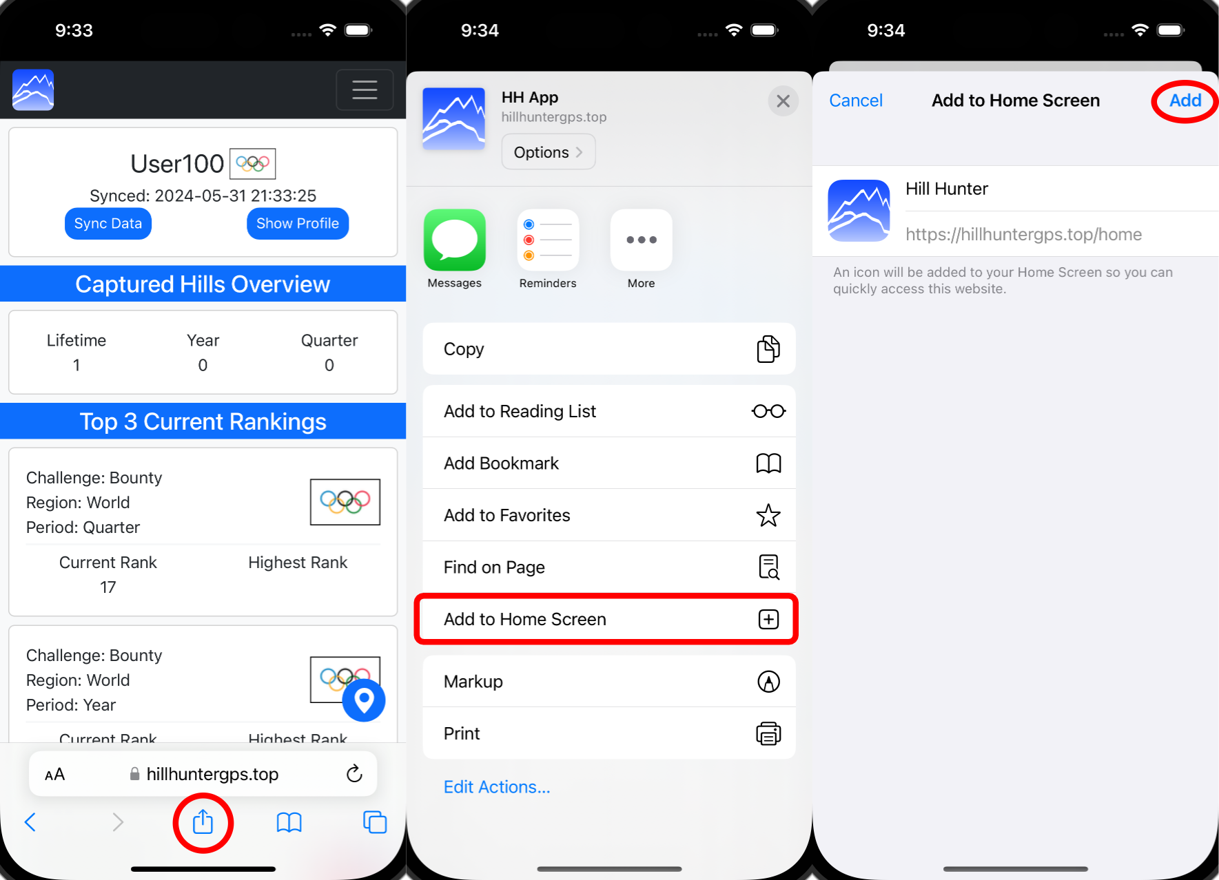 Hill Hunter Gps Location Based Game For Hiking